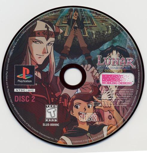 Lunar Silver Star Story Complete PSX Scans